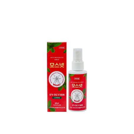 Mosnet Mosquito & Tick Repellent - DEET 7%, Mint Scent, 60ml | KFDA ...