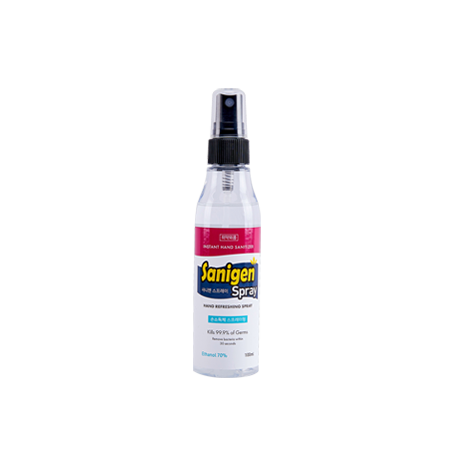 Sanigen Portable Spray 70%: Compact and Effective Protection